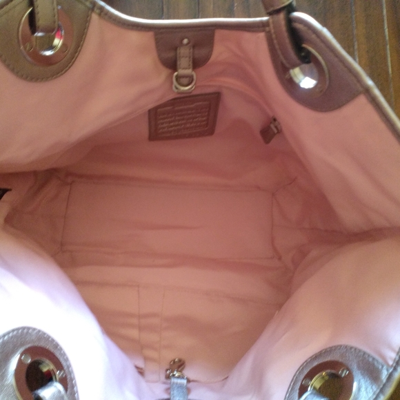 Coach | Bags | Coach F9273 Natural Beach Seashell Shoulder Bag | Poshmark